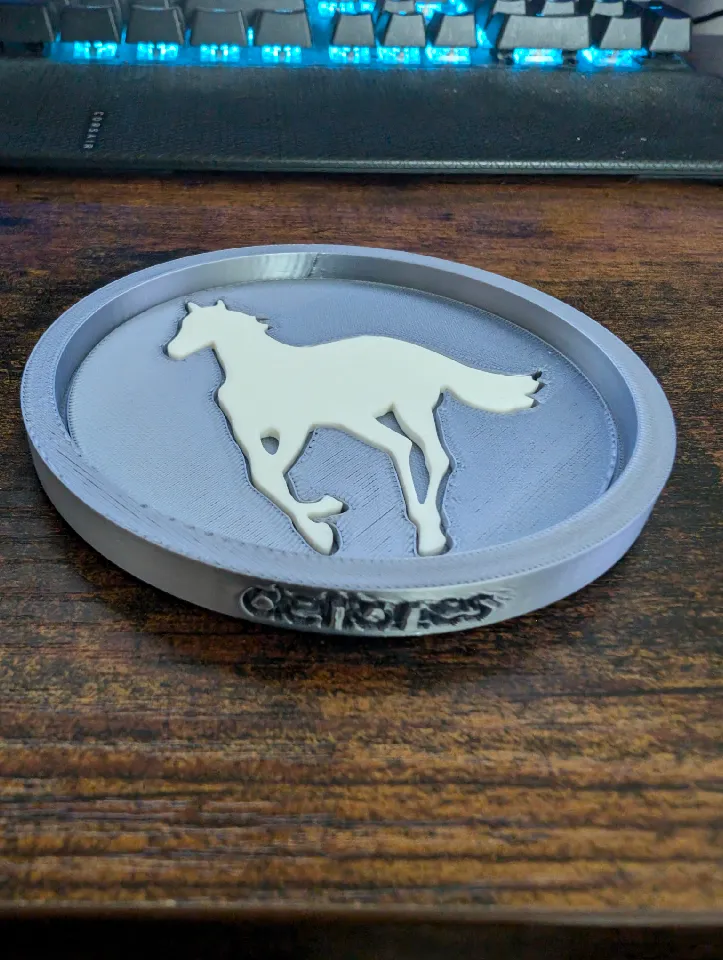 Deftones White Pony Coaster by Missingno. | Download free STL model ...