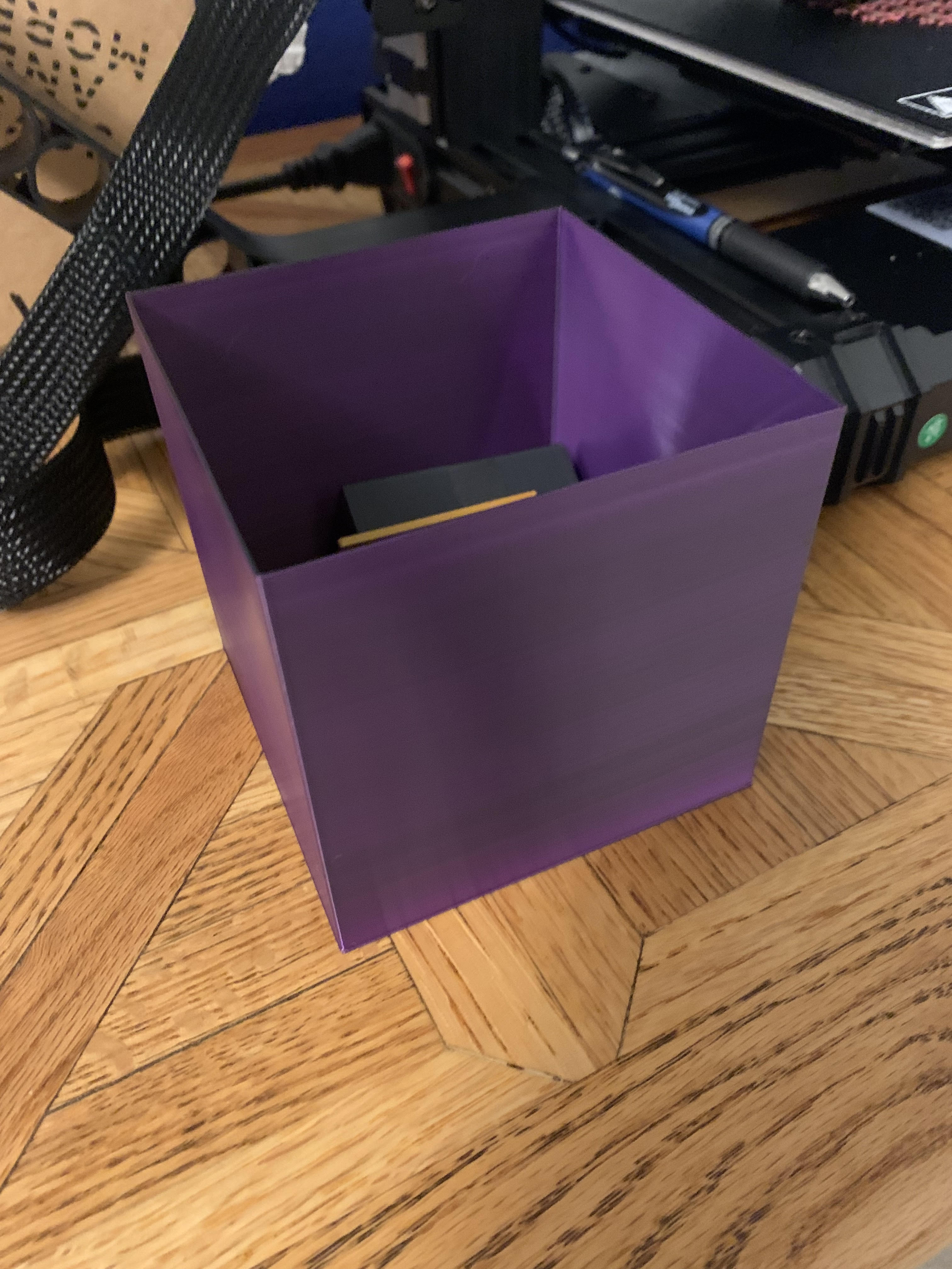 100 mm storage box with lid by metalnebula342 | Download free STL model ...