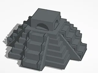 Aztec temple by Sofia Sanchez | Download free STL model | Printables.com