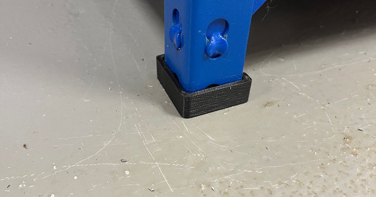 Rapid Racking 2 - Plastic upright foot by hawkinzz | Download free STL ...