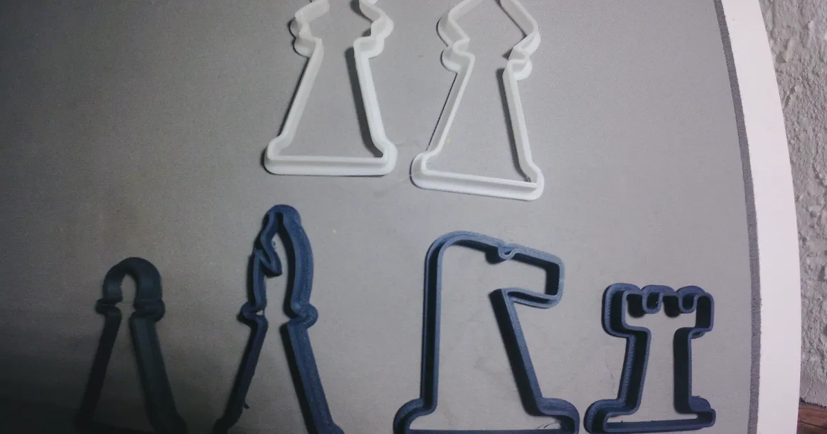 Chess cutouts (gingerbreadcutter) by Tyqloo | Download free STL model ...