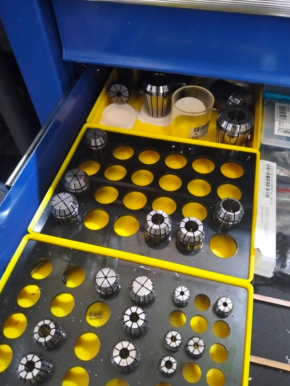 collet rack base lasercut insert by Jamie Peacock | Download free STL ...