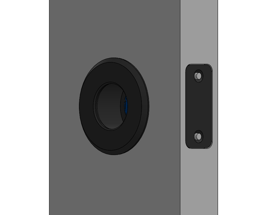 Recessed Door Handle by Makealot | Download free STL model | Printables.com
