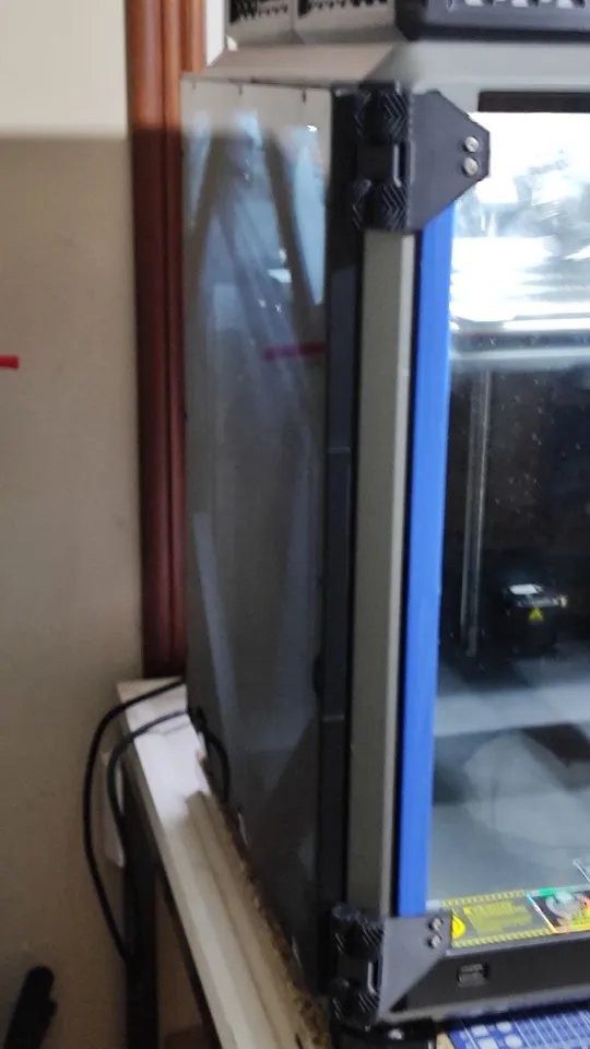 Creality K1 MAX Side Braces Hinges Geared by Garea | Download free STL ...