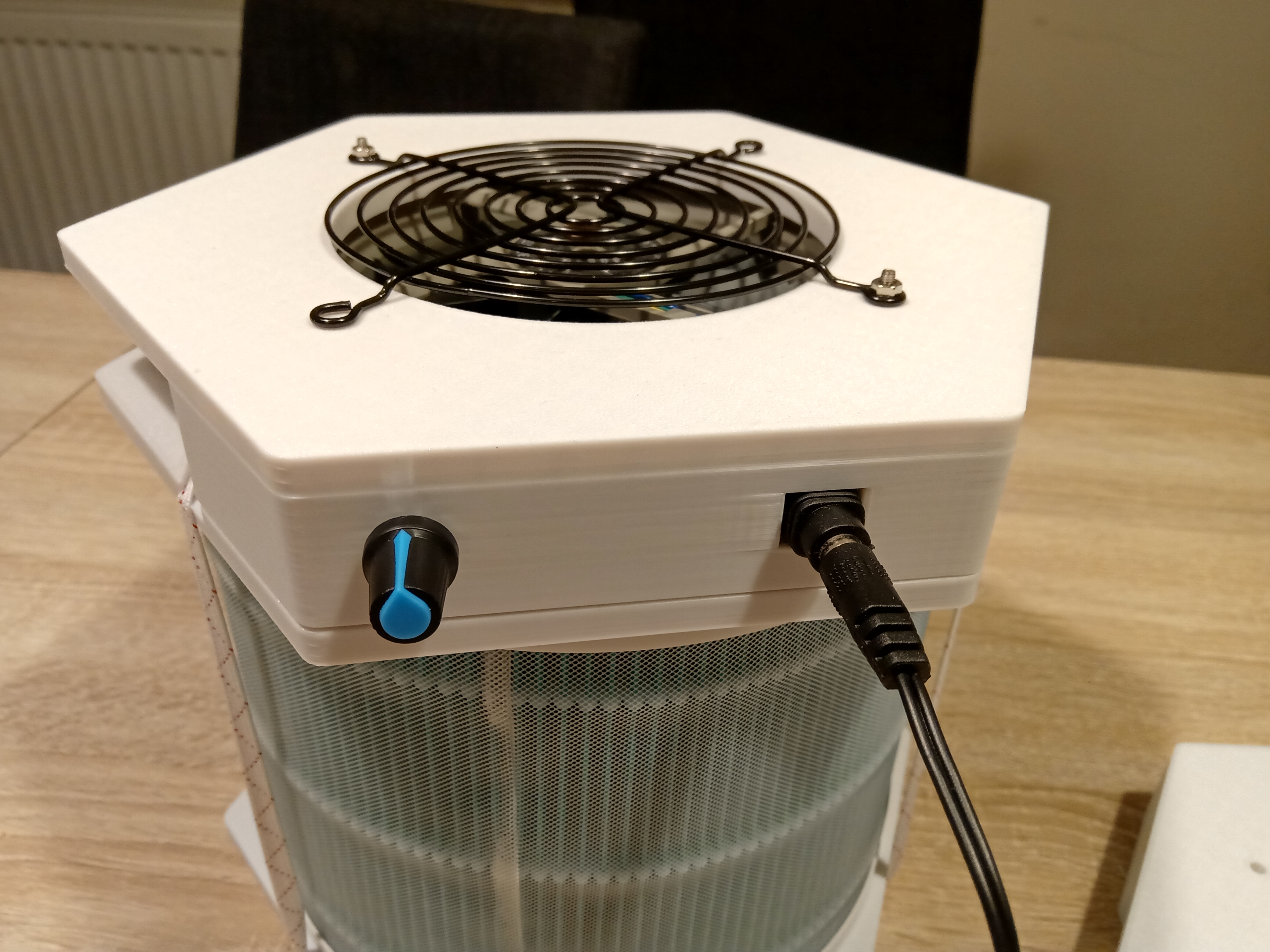 Air Purifier with single filter and a 120mm Fan by possebaer | Download ...