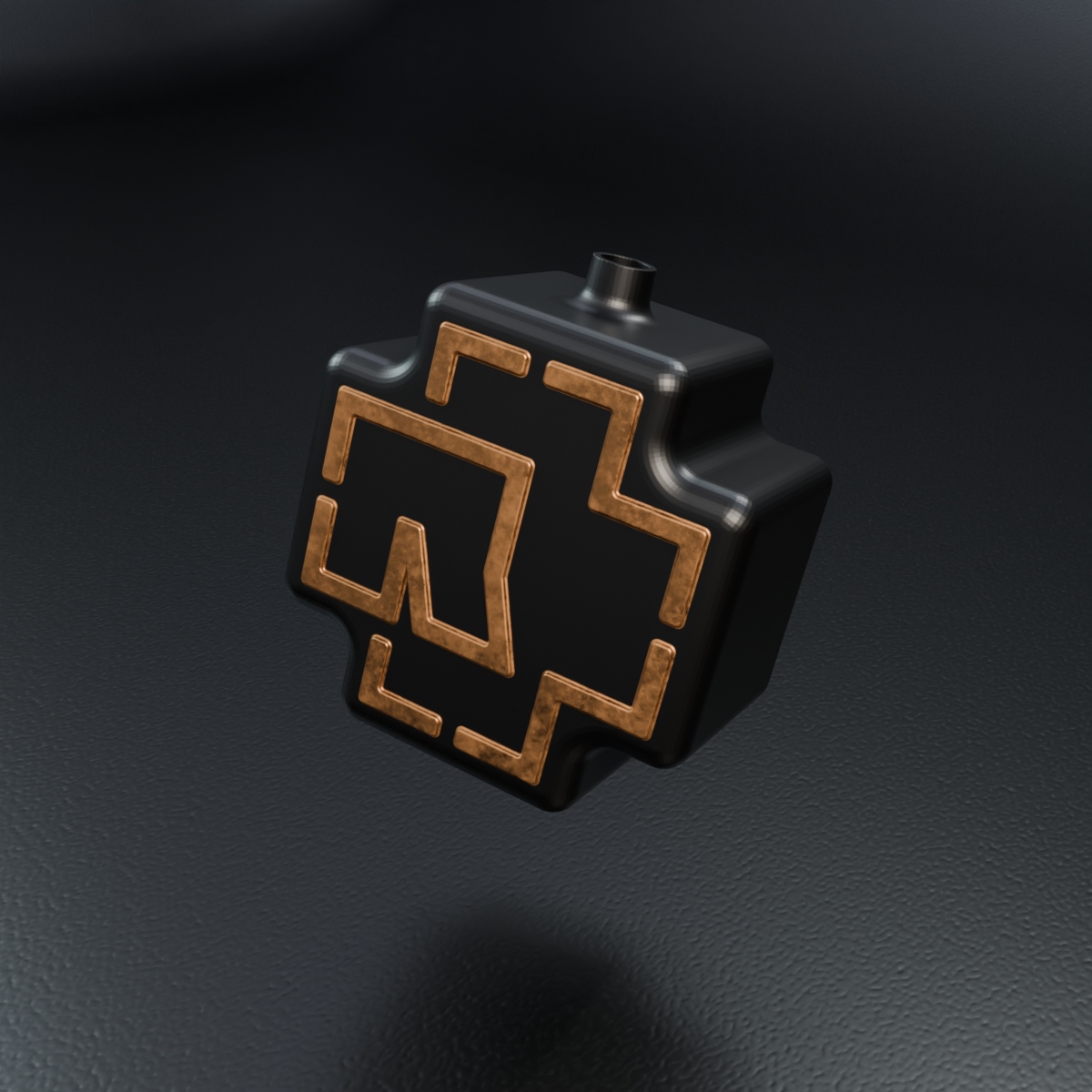 Rammstein logo ornament by georgmierau | Download free STL model ...