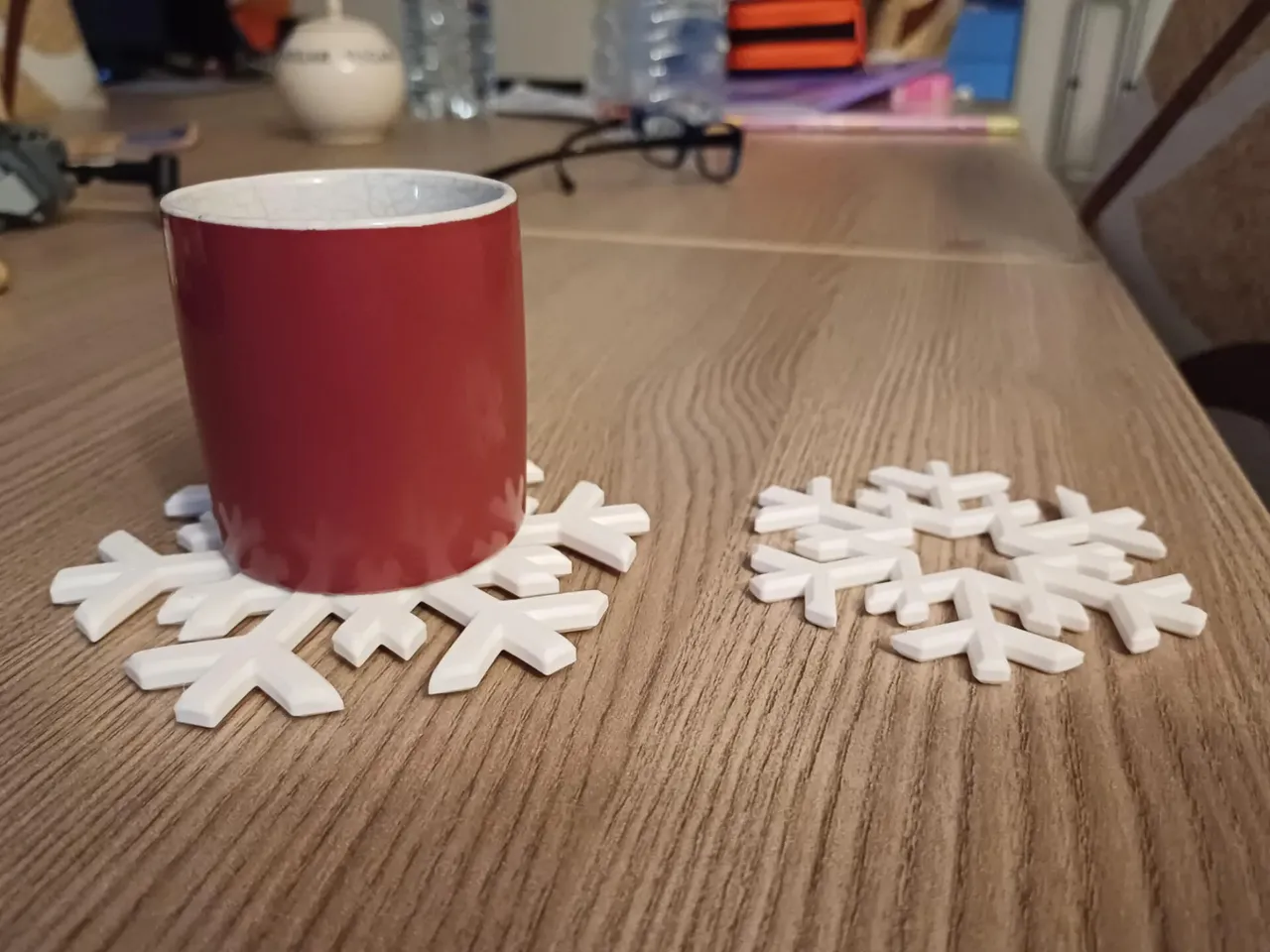 Snowflake Coaster by _3DDaviDLab_ | Download free STL model ...