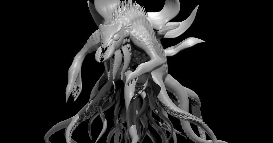 Star Spawn of Cthulhu por MZ4250 | Descargar modelo STL gratuito ...