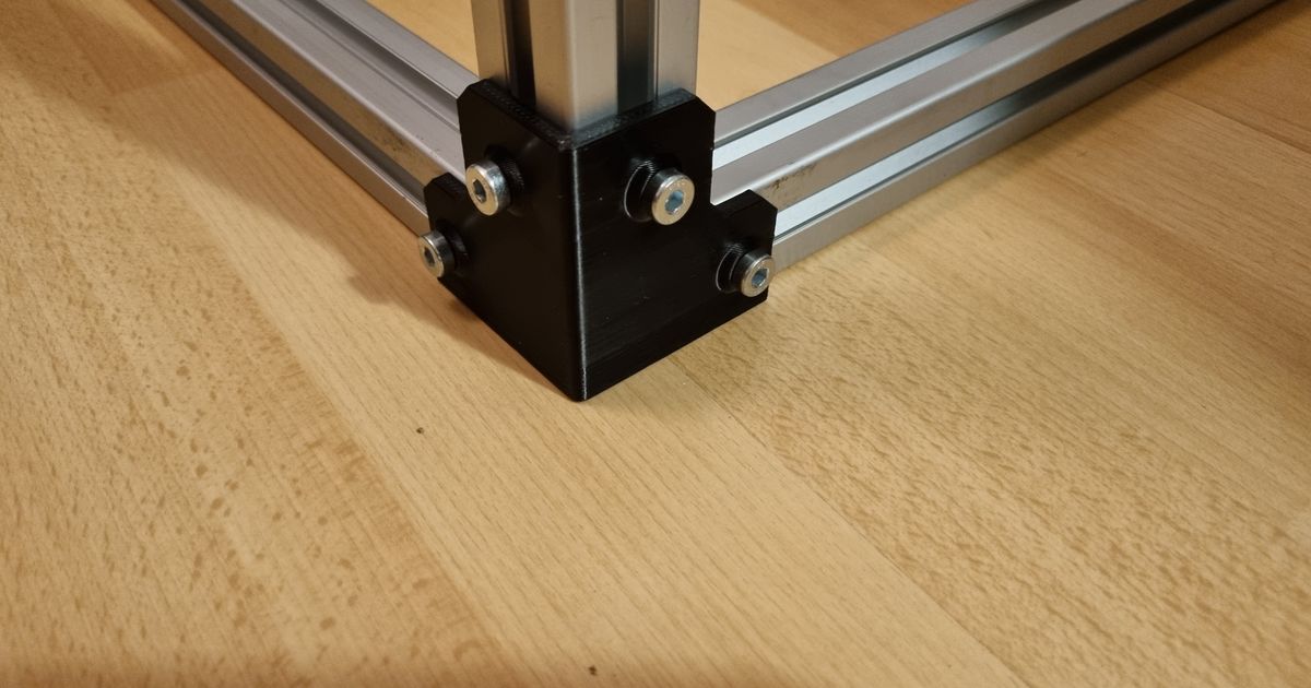 Rexroth Corner Bracket - 30x30 by Fredslund | Download free STL model ...