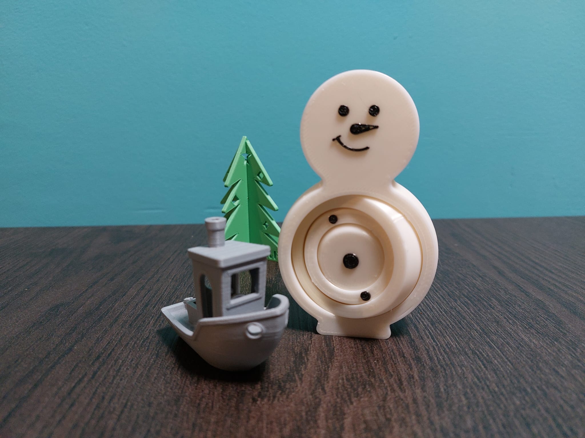 Snowman Ring Figdet by Jerr_074 | Download free STL model | Printables.com