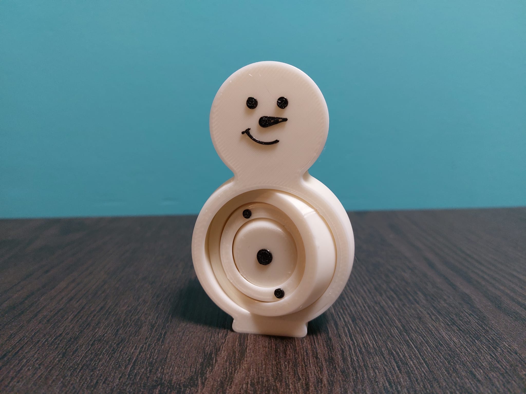 Snowman Ring Figdet by Jerr_074 | Download free STL model | Printables.com