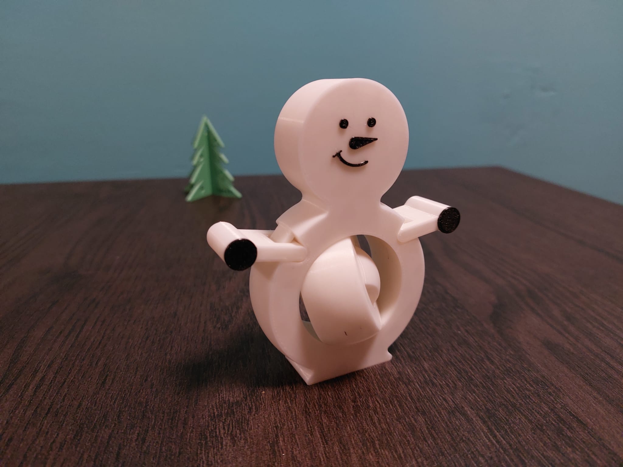 Snowman Ring Figdet by Jerr_074 | Download free STL model | Printables.com