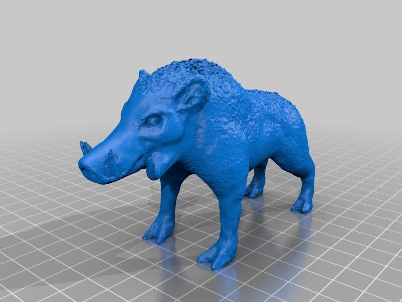 Mystery Boar (Dungeons & Dragons) by WHerzog | Download free STL model ...