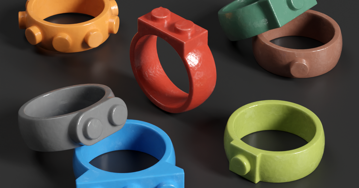 The Ring of Creativity (LEGO compatible) par Dain | Téléchargez ...