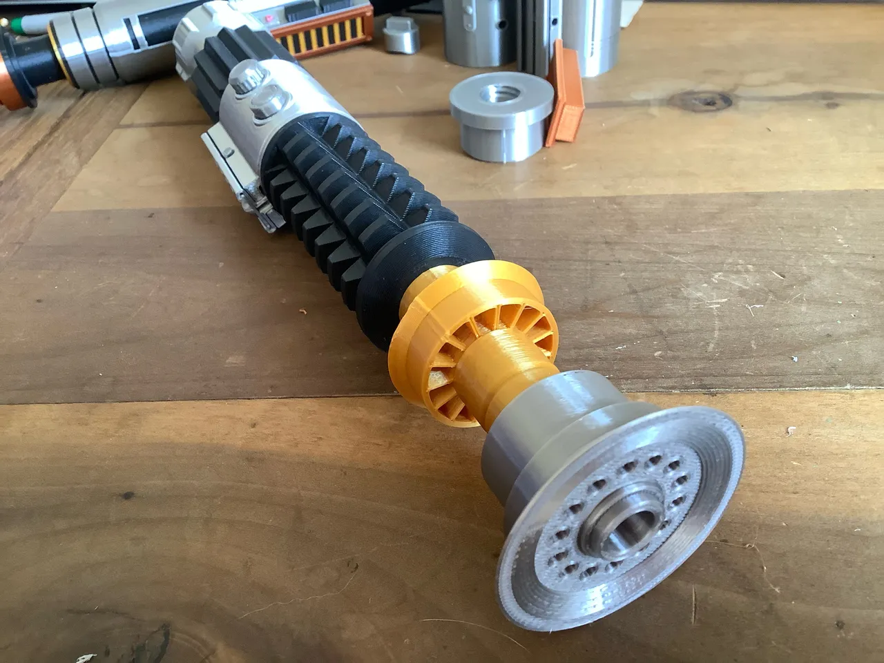 Build Your Own custom Lightsaber, customizable Modular Lightsaber Parts by 3D E | Download free ...