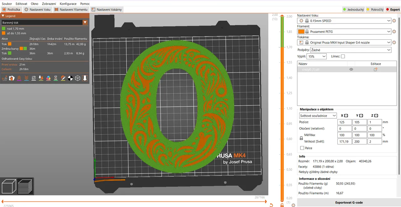 Crazy alphabet: Letter O by Nina Máčová | Download free STL model ...