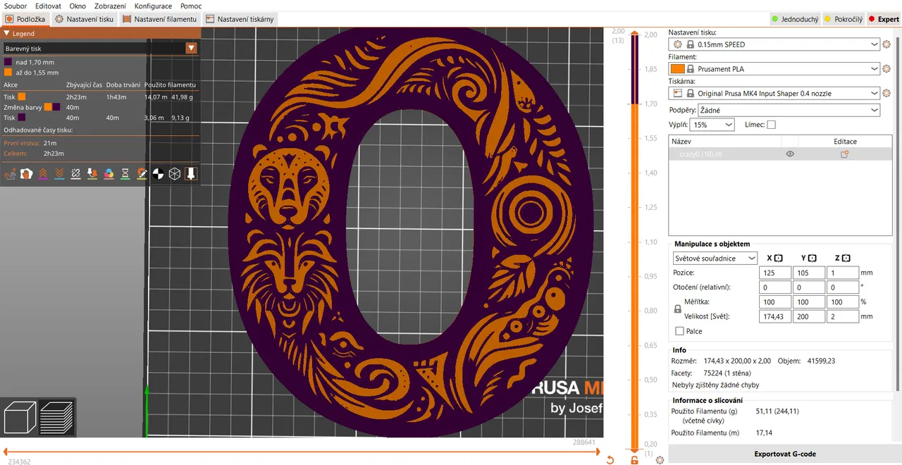 Crazy alphabet: Letter O by Nina Máčová | Download free STL model ...