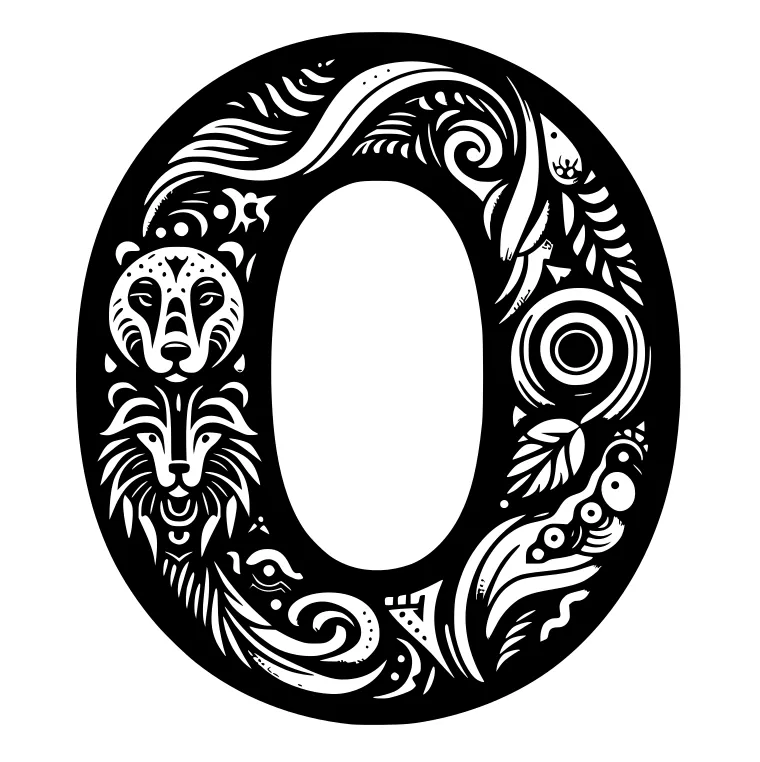 Crazy alphabet: Letter O by Nina Máčová | Download free STL model ...