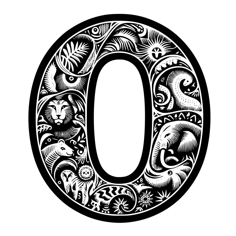 Crazy alphabet: Letter O by Nina Máčová | Download free STL model ...