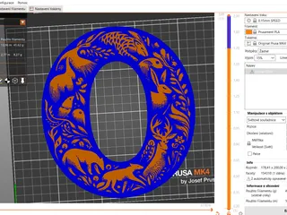 Crazy alphabet: Letter O by Nina Máčová | Download free STL model ...