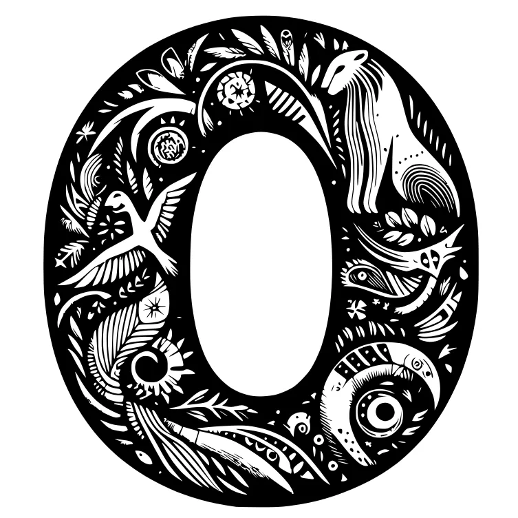 Crazy alphabet: Letter O by Nina Máčová | Download free STL model ...