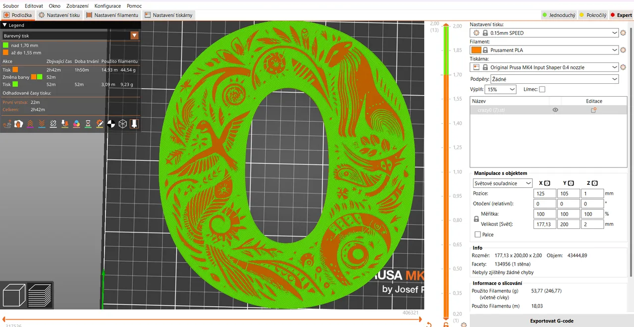 Crazy alphabet: Letter O by Nina Máčová | Download free STL model ...