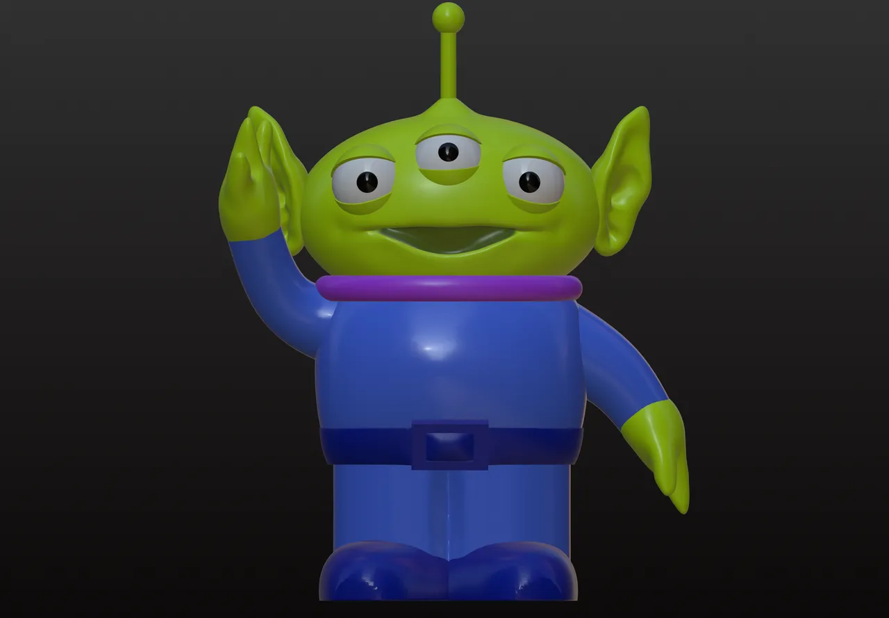 Alien From Toy Story by Unreal Visionz | Download free STL model ...
