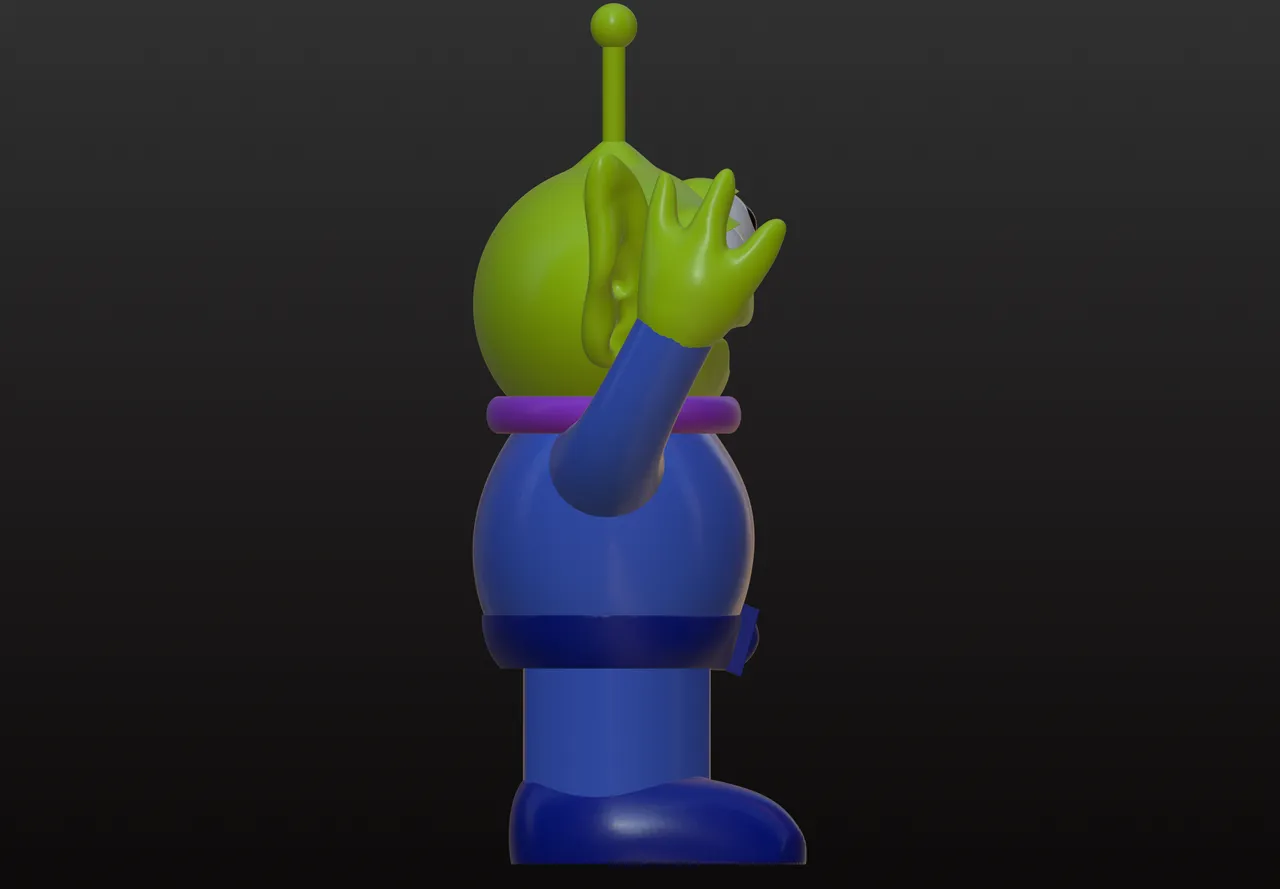 Alien From Toy Story by Unreal Visionz | Download free STL model ...