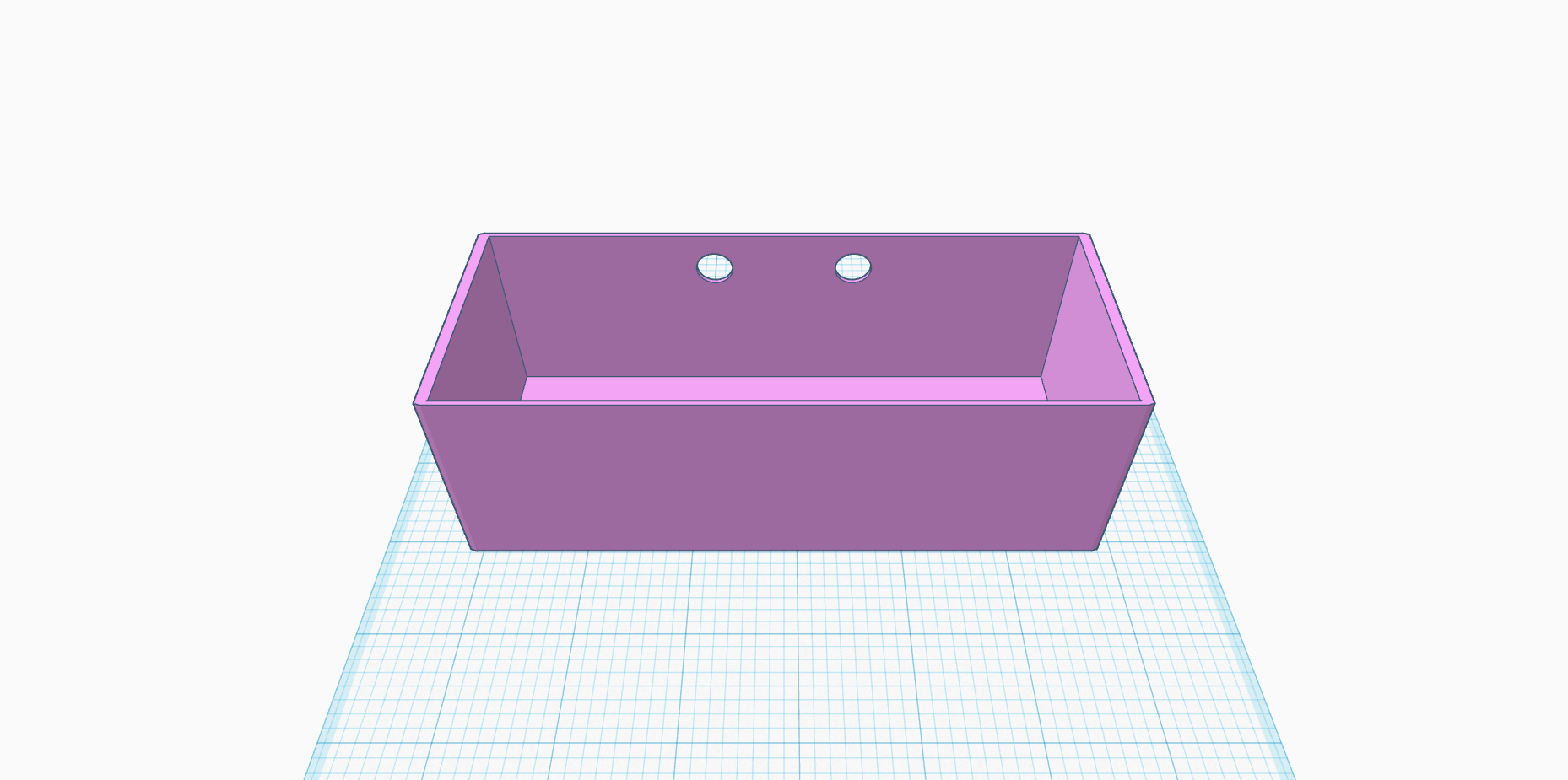 Wall Mountable Rectangular Box by Space_Gal | Download free STL model ...