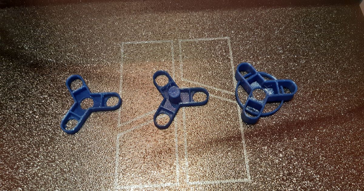 BRB Hexagon Tile Spacer 10mm by Contraptor Lab | Download free STL ...