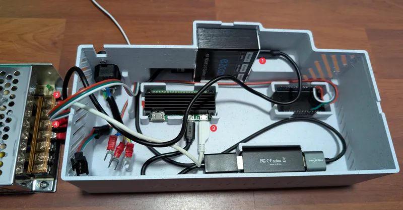 Ambilight case for HyperHDR/Hyperion by Deimosfr | Download free STL model | Printables.com