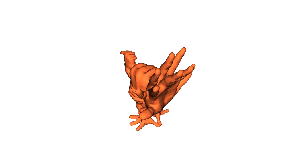 Hand Turkey by SharpMountain | Download free STL model | Printables.com