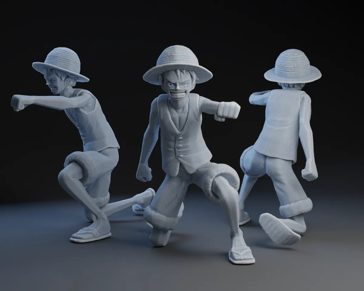 Luffy : One Piece by Peter Farell | Download free STL model ...