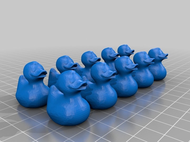 Rubber Duck Fridge Magnets by WHerzog | Download free STL model ...