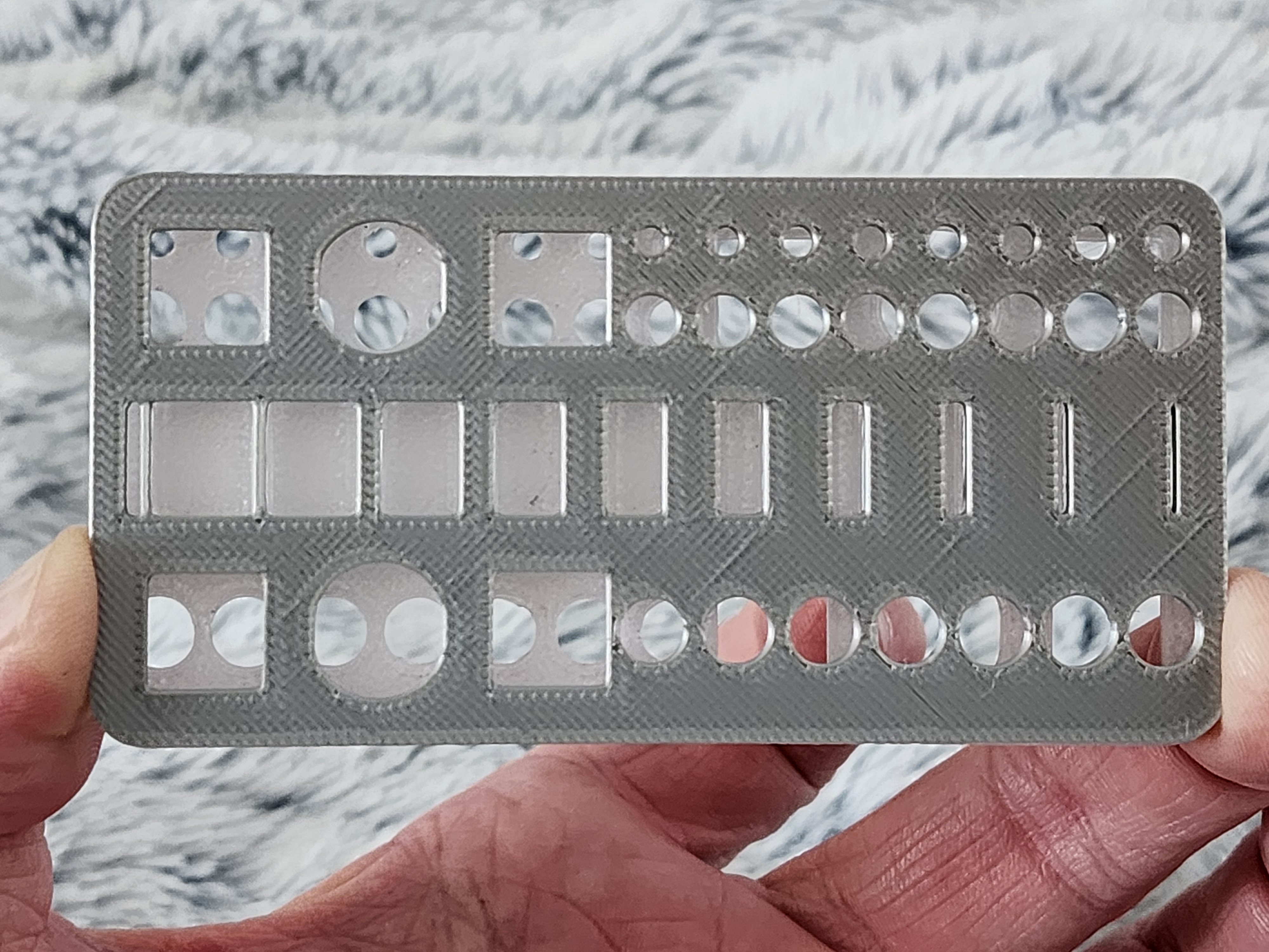 3D Print & Laser Cut Squareness/Tolerance Checker by Khonius | Download ...