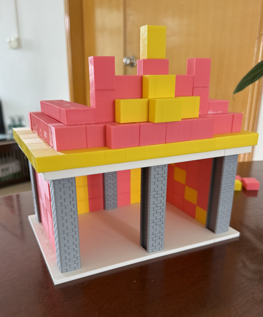 Vibrant Modular Building Block Pavilion by BennyHuang | Download free ...