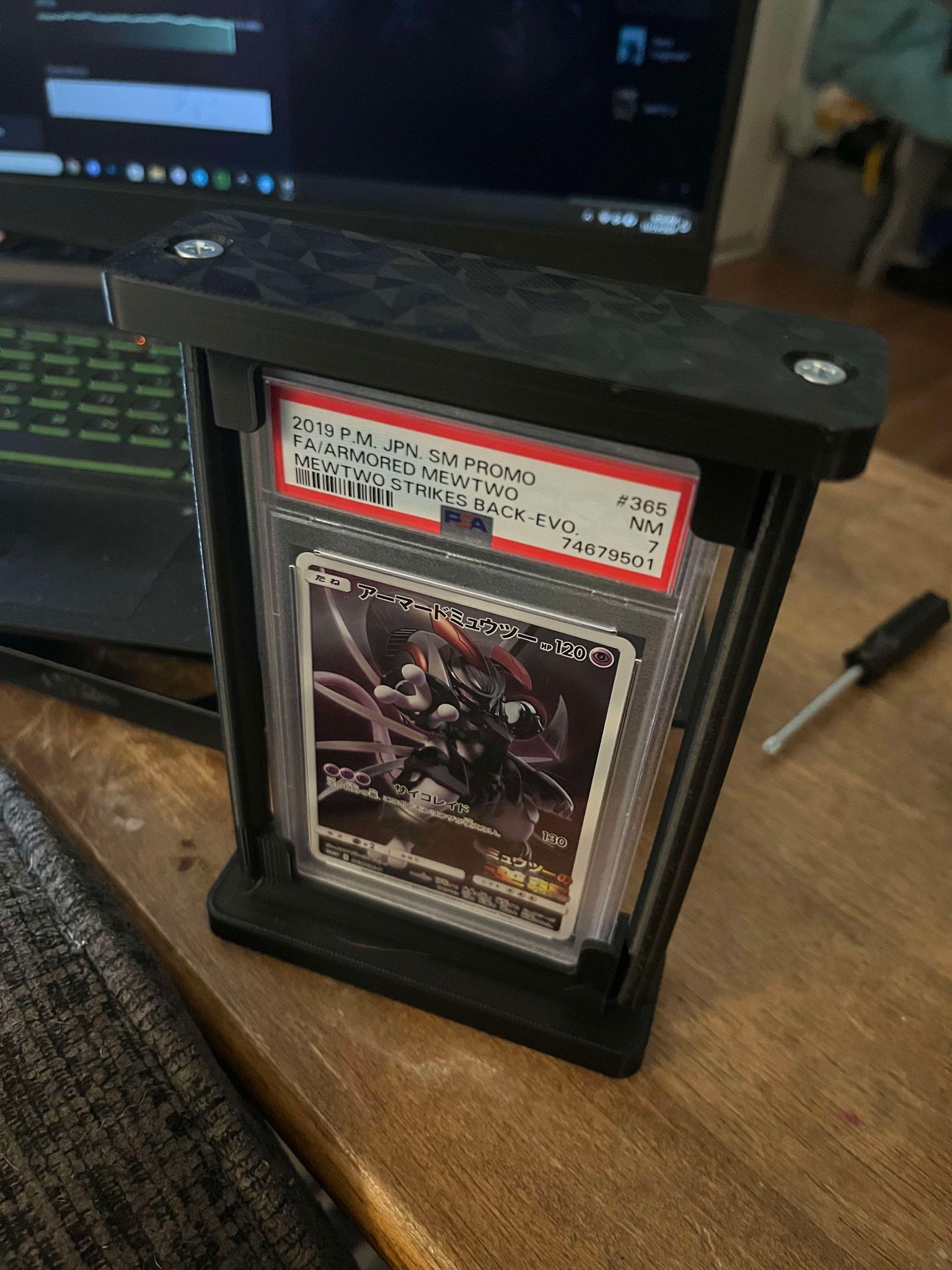 Graded Card Stand (vault) by lcb62 | Download free STL model ...