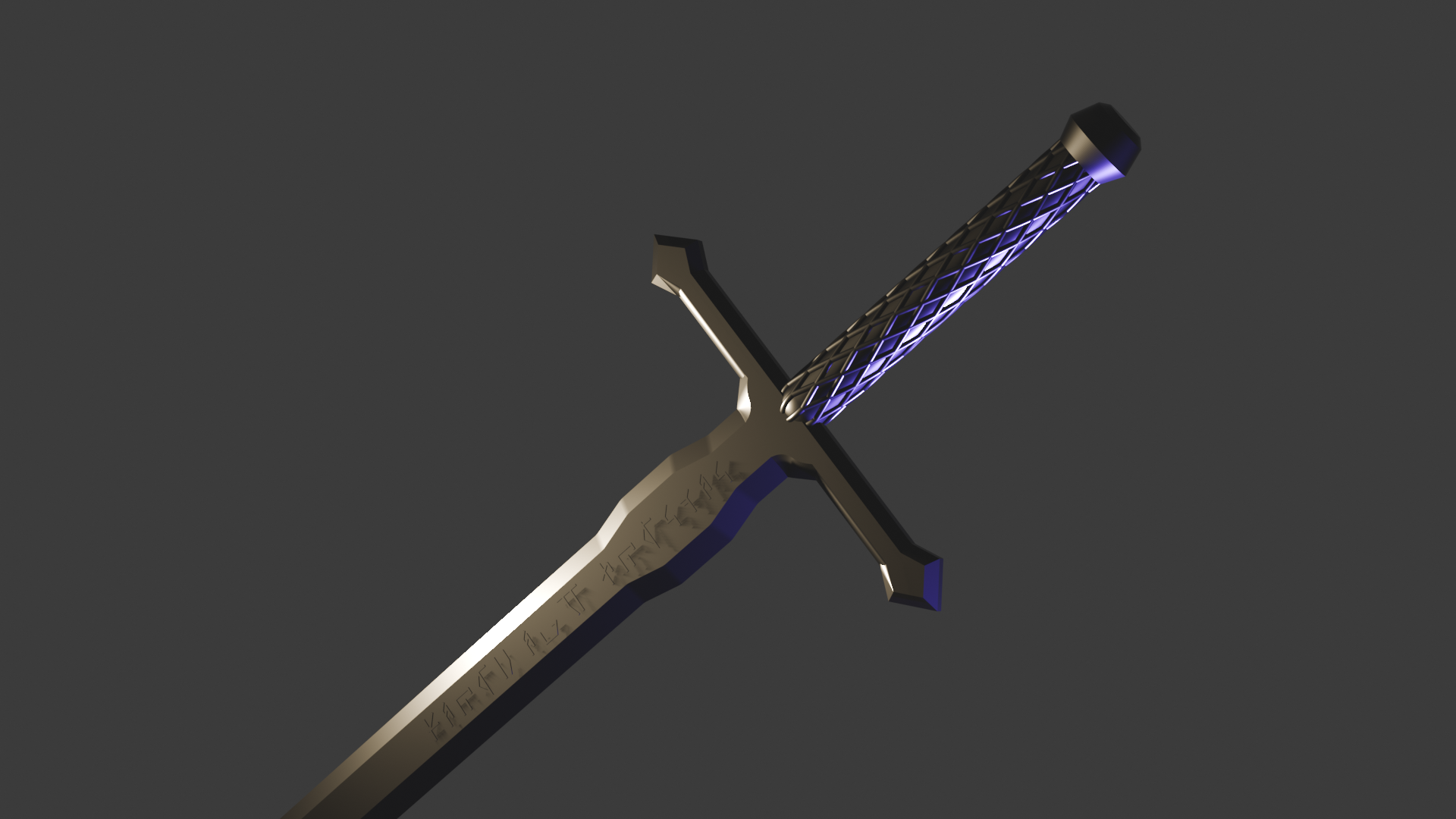 Fancy Custom Concept Sword by T 3D | Download free STL model ...
