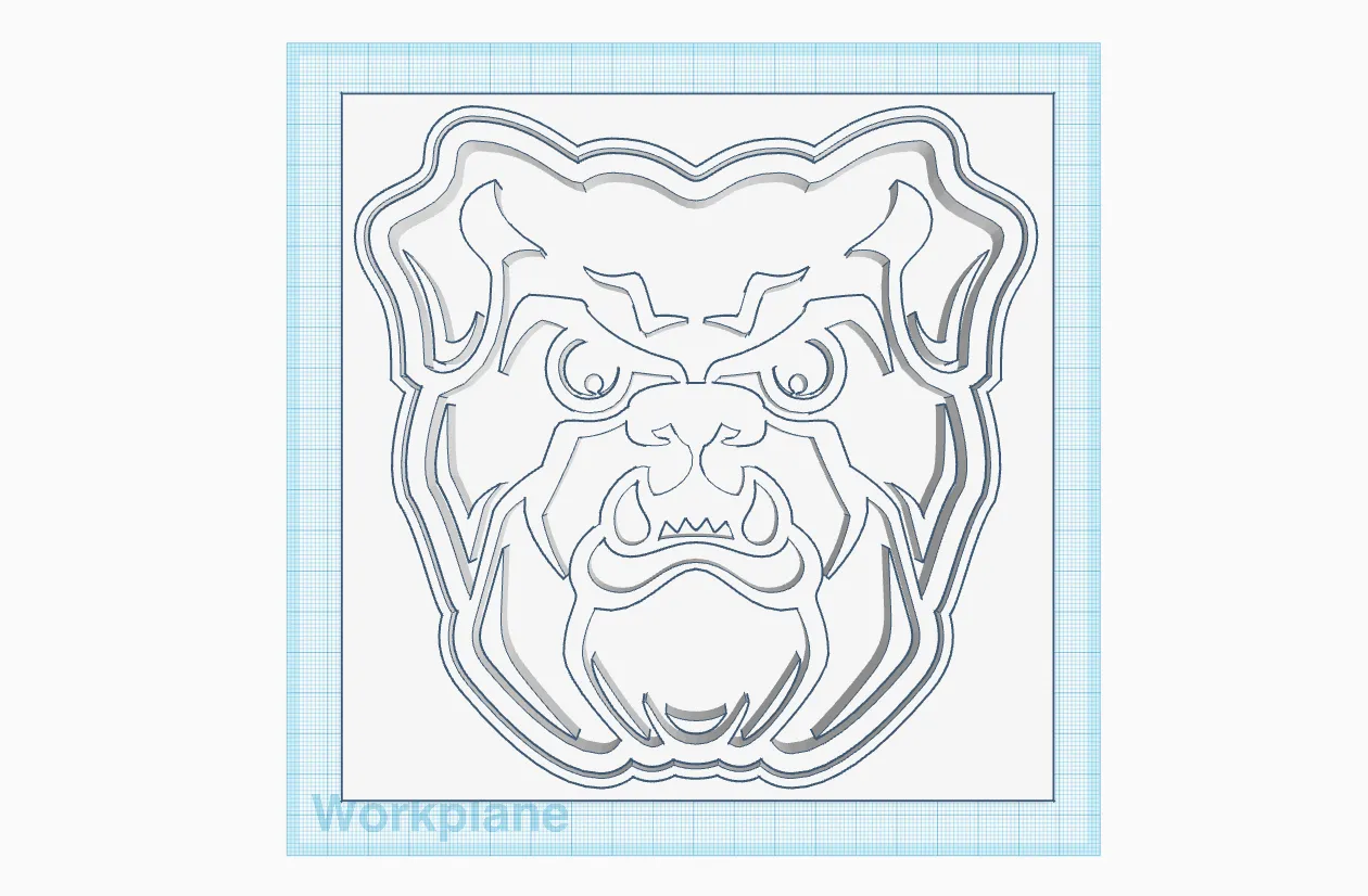 Butler Logo by 3DMANGRANT | Download free STL model | Printables.com