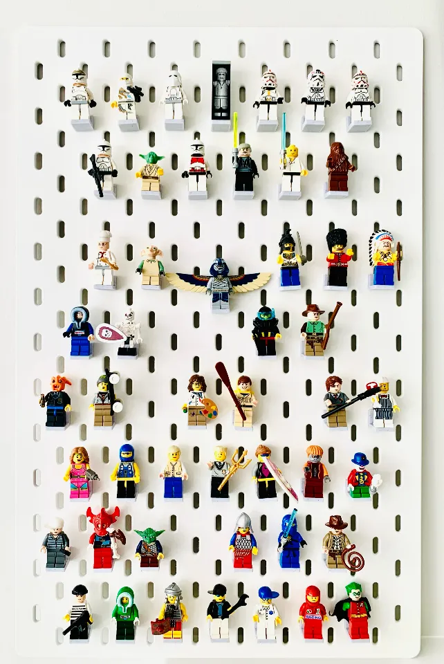 Lego Ikea Skadis Mount by Degenerate Engineering | Download free STL ...