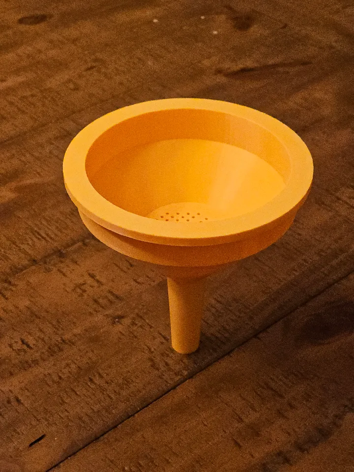 Funnel with Strainer by Neil Cristobal | Download free STL model ...