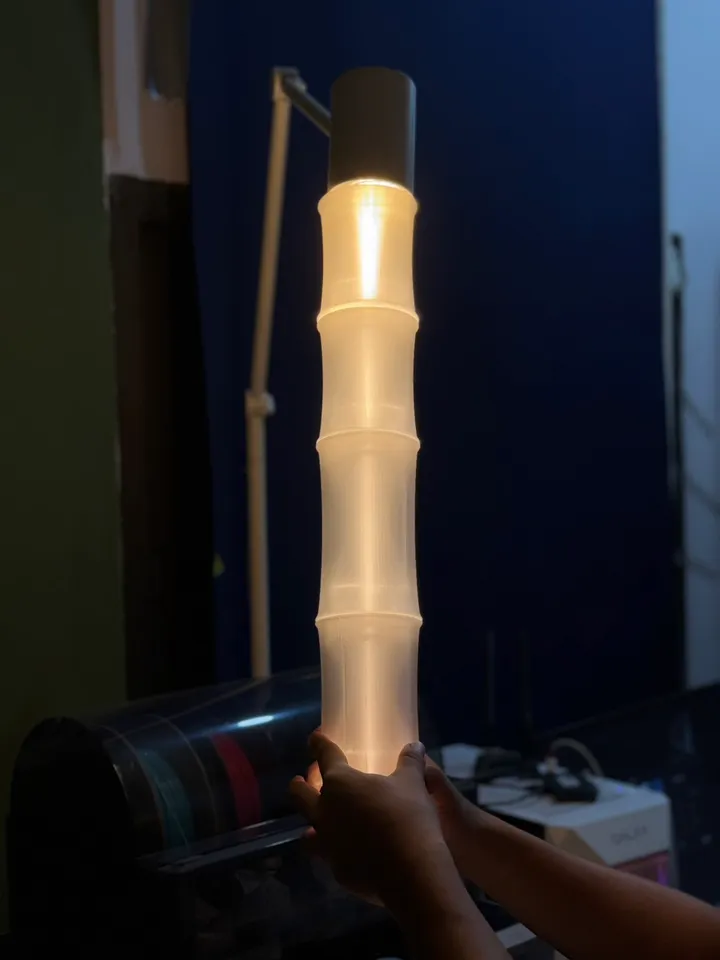 Bamboo Stick Lamp by NaisuanShop | Download free STL model | Printables.com