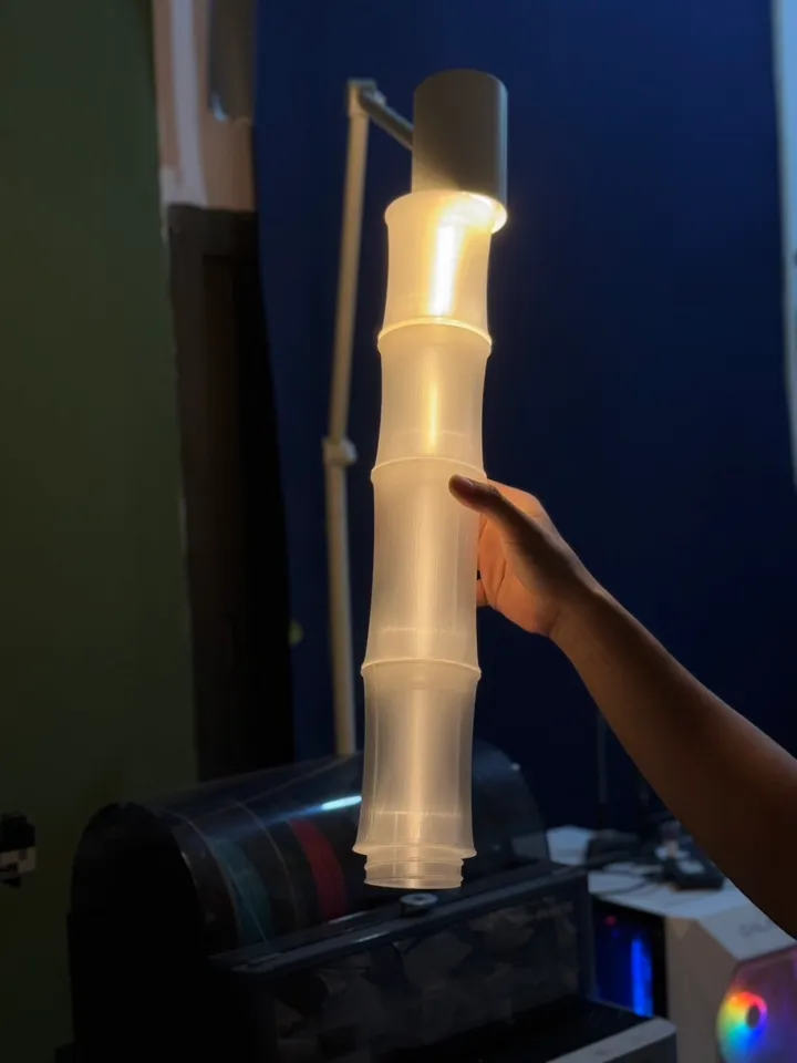 Bamboo Stick Lamp by NaisuanShop | Download free STL model | Printables.com