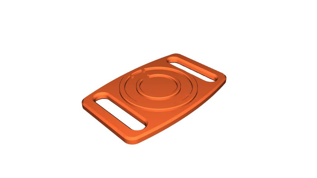 TRON Belt Buckle, 2 Color Print by Allemool | Download free STL model ...