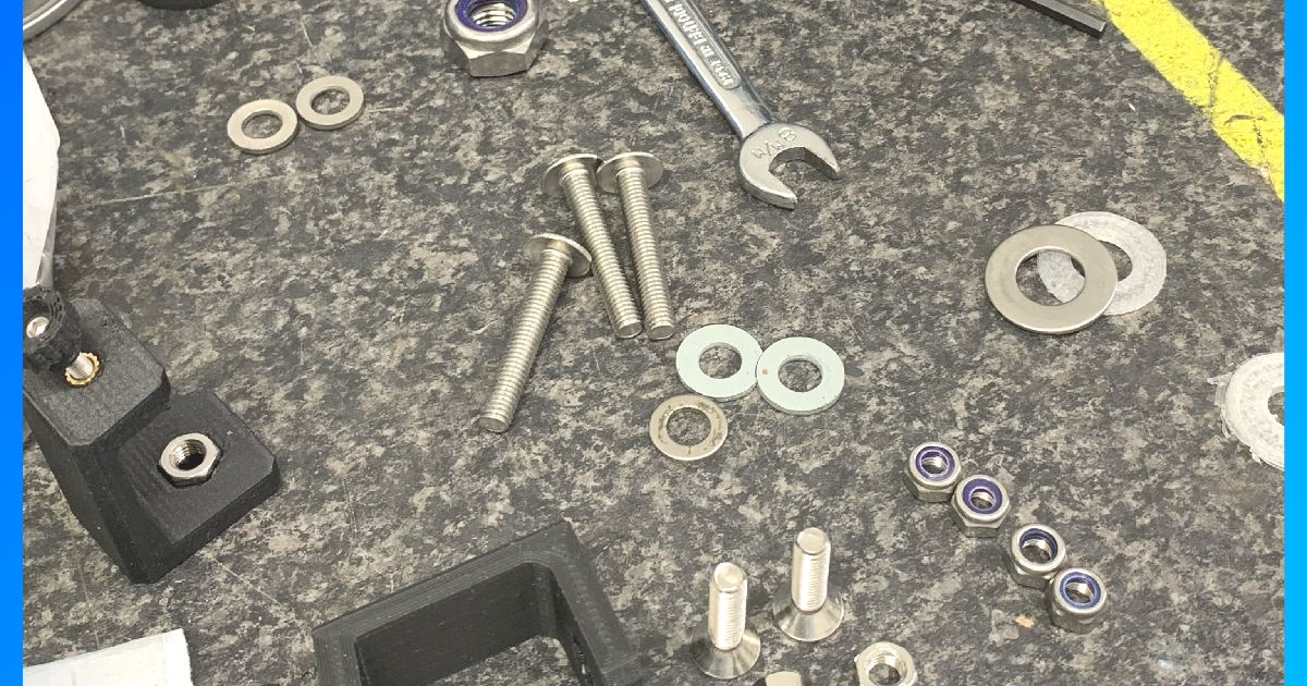 Angled support legs von JamesR5D4 | Kostenloses STL-Modell ...