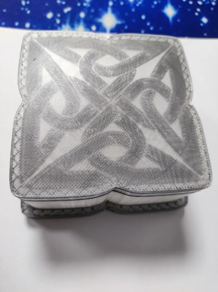 Box with celtic knot motif by Nina Máčová | Download free STL model ...