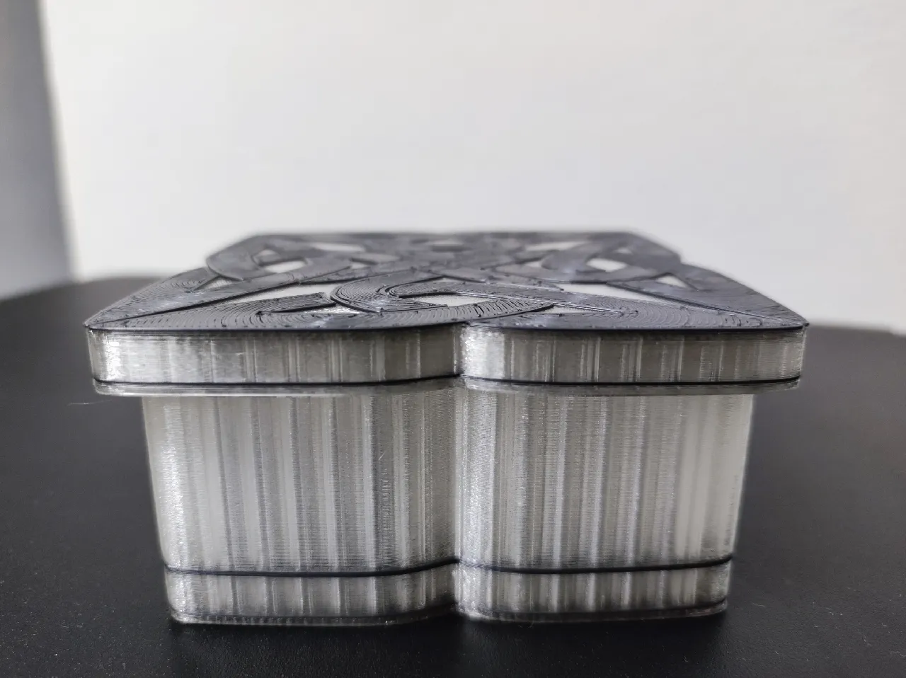 Box with celtic knot motif by Nina Máčová | Download free STL model ...