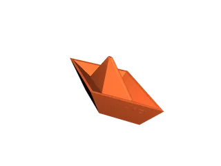 Paper Boat by Kitebuggy | Download free STL model | Printables.com