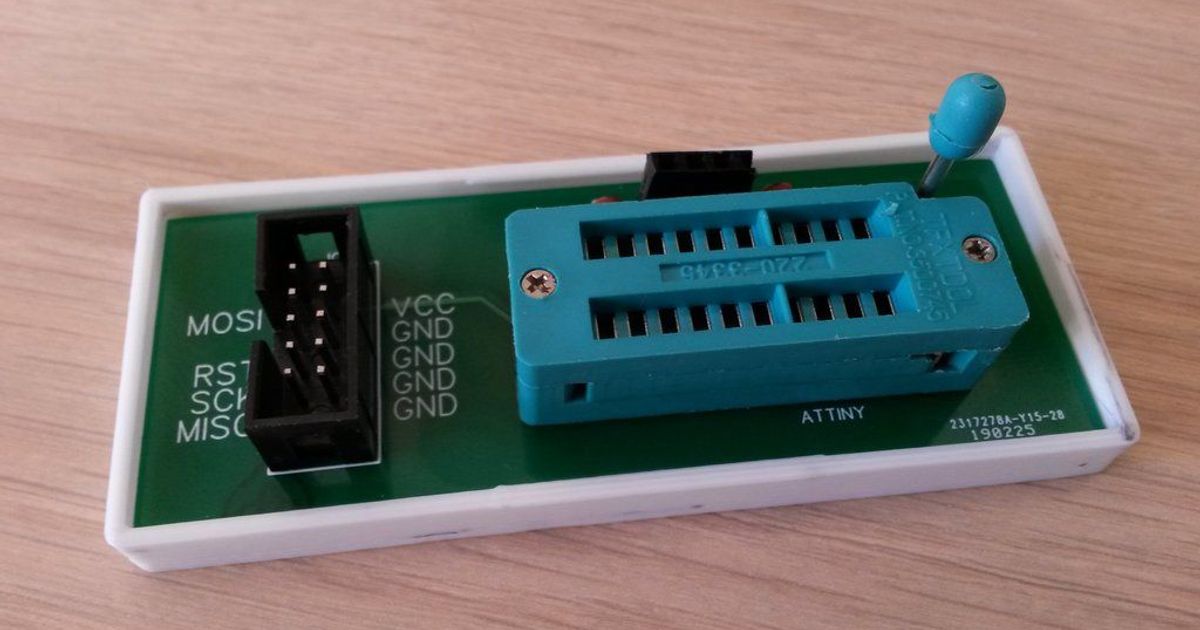 Circuit Board Bumper With Clamp by sej7278 | Download free STL model ...