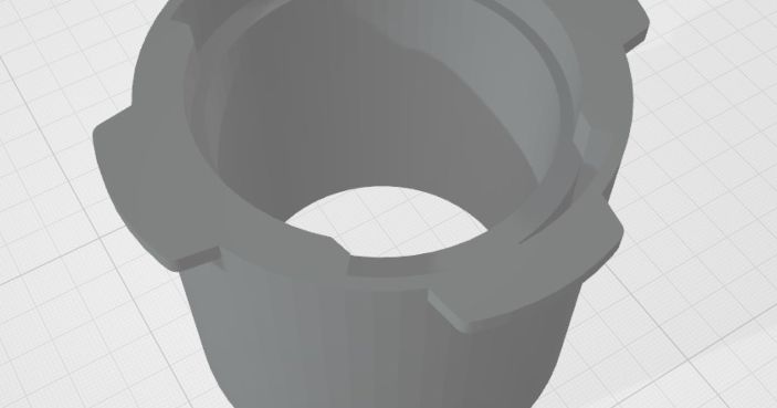 Flashforge Creator Pro 2 spool holder adapter by Gigi | Download free ...